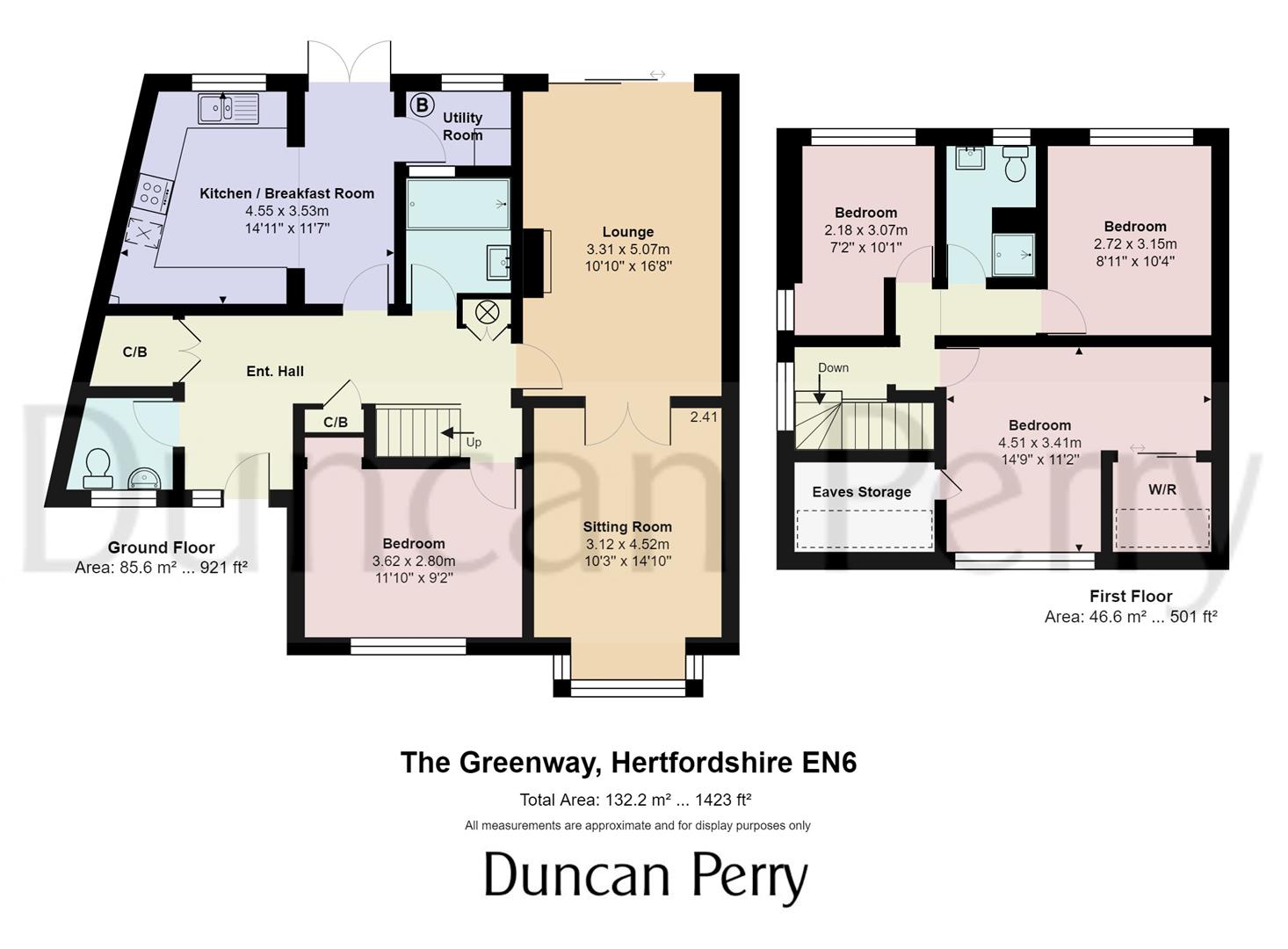 Property details for The Greenway, Potters Bar £669,000 Sold - Vebra